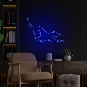 Dog Neon Signs, Cute Dog Led Signs, Pet Lover Gifts, Neon Lights for ...