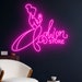 Fashion Store Clothes Hangers Led Sign, Wardrobe Hanger Neon Sign ...