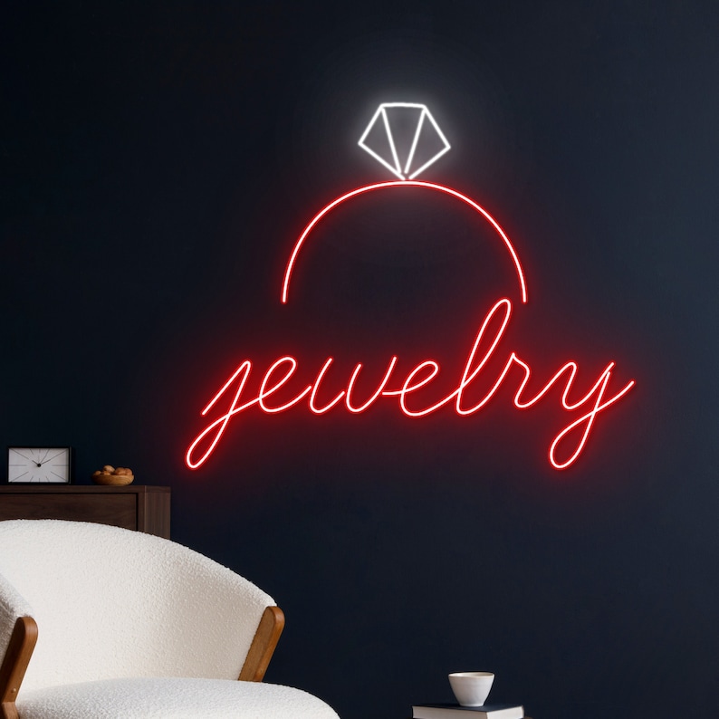 Jewelry Neon Sign, Jewelry Neon Light, Jewelry Led Sign, Jewelry Led ...