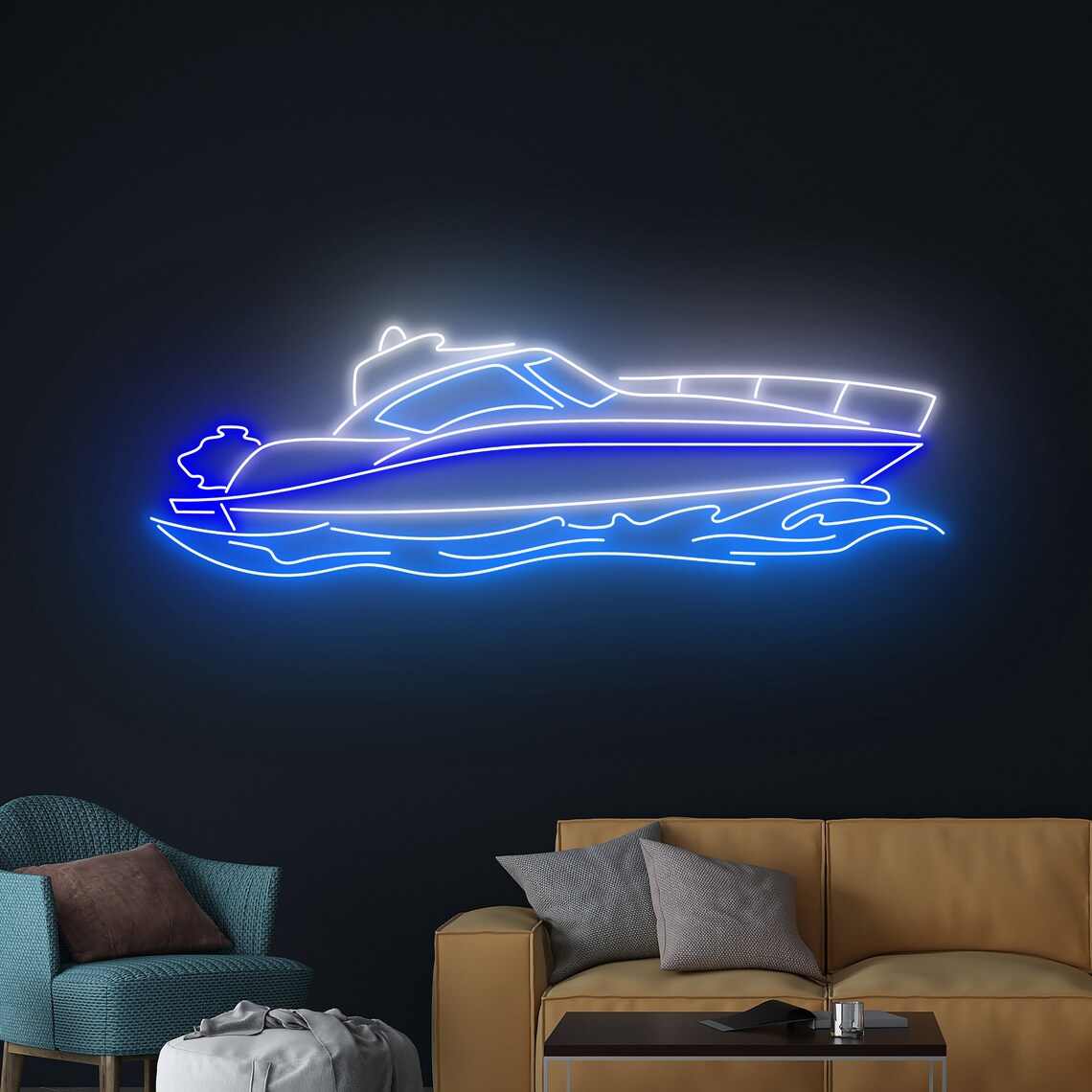 Luxury Yacht Neon Sign, Luxury Yacht Led Sign, Luxury Yacht Neon Sign ...