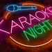 Karaoke Night Led Sign, Karaoke Night Neon Sign, Wall Decor, Karaoke ...