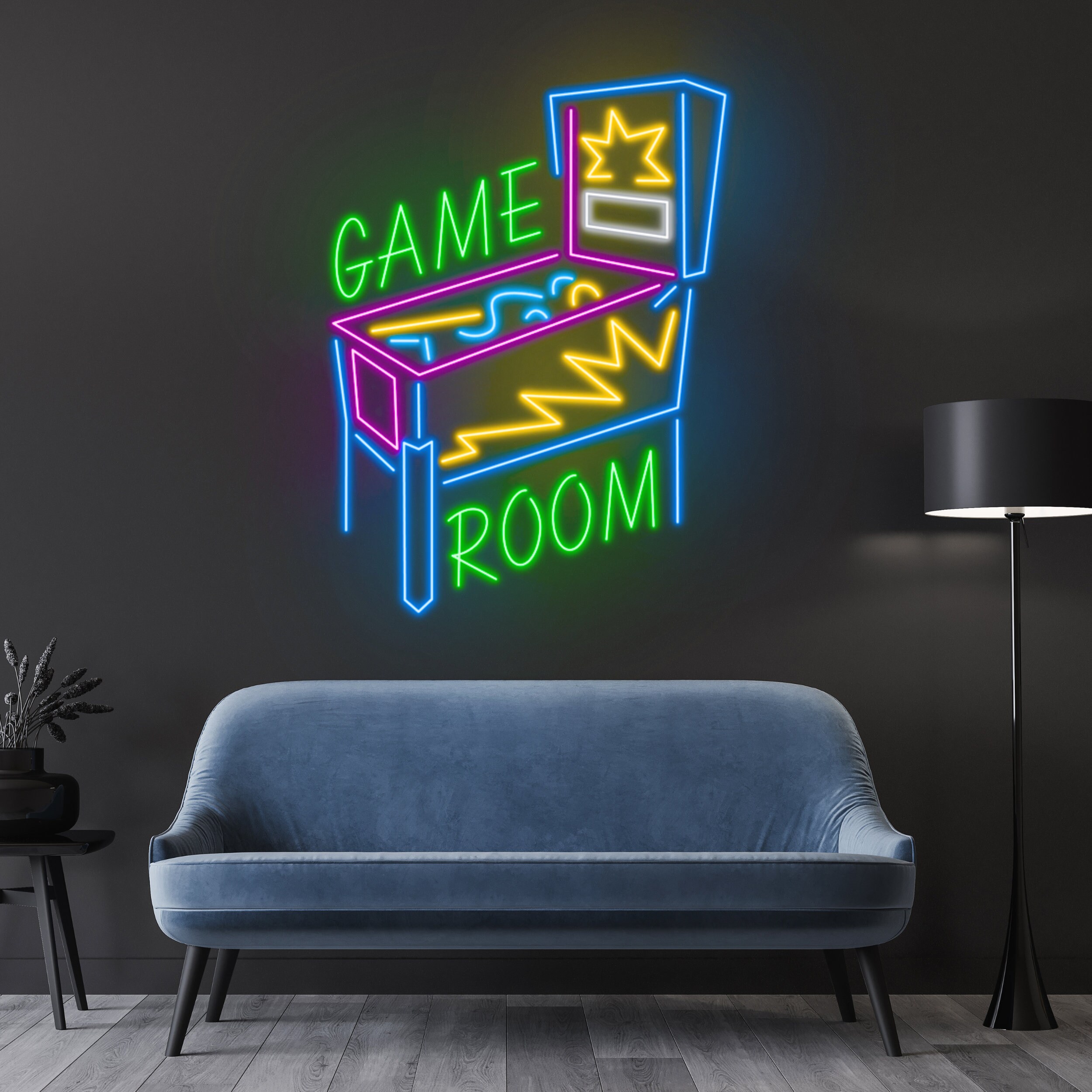 Arcade Game Room Led Sign, Arcade Neon Sign, Wall Decor, Game Room Neon ...