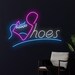 Shoes Neon Sign, Shoes Shop Neon Light, Sport Shoes Led Sign, Sneaker ...