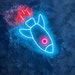 Rocket Led Sign Rocket Neon Sign Wall Decor Rocket Neon - Etsy