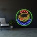 Sandwich Neon Sign, Sandwich Open Led Sign, Sandwich Led Lights, Custom ...