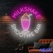Milkshake Smoothie Bar Neon Sign, Milkshake Led Sign, Smoothie Neon ...