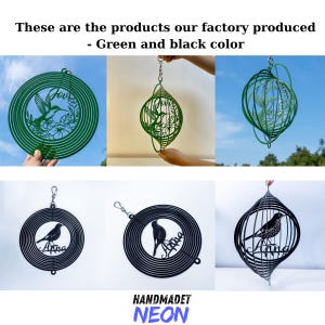 Custom Angel Wind Spinner, 3D Kinetic Garden Decor Hanging Yard Art ...