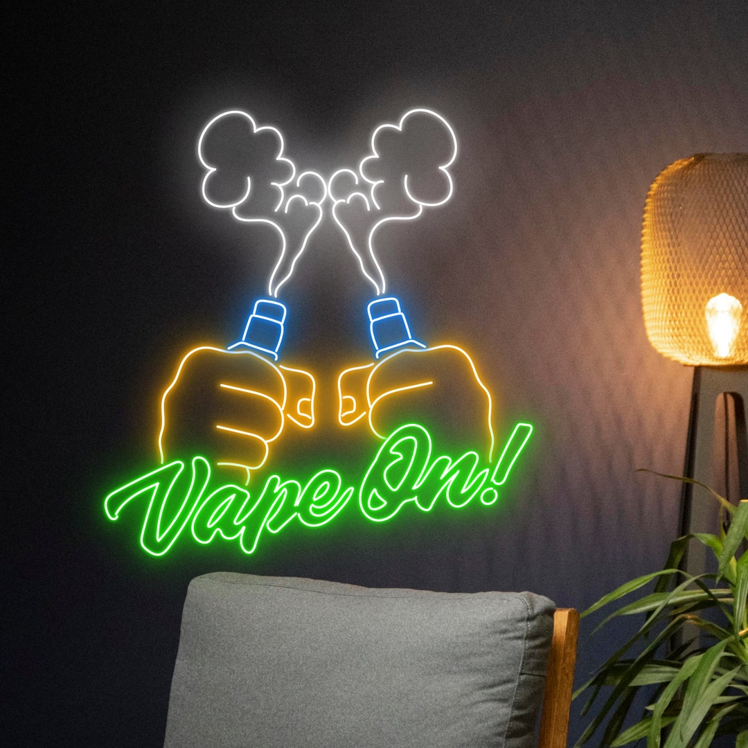 Smoking Neon Light, Smoke Led Light, Smoking Led Sign, Smoke Neon Sign ...