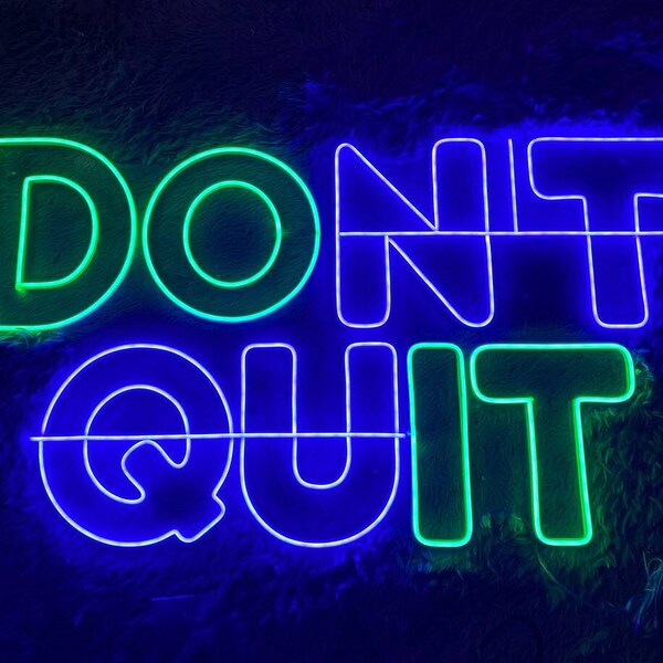 Dont Quit Do It Sign - Etsy