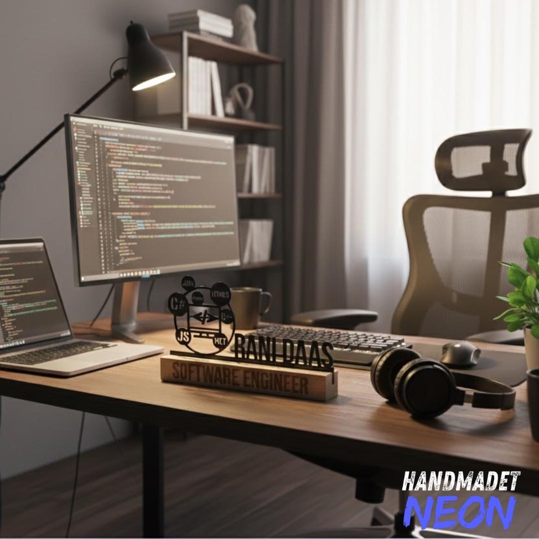Custom Software Engineer Desk Name Plate, Software Engineer Metal ...