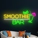 Smoothie Bar Neon Sign, Smoothie LED Light, Smoothie Fruit Neon Light ...