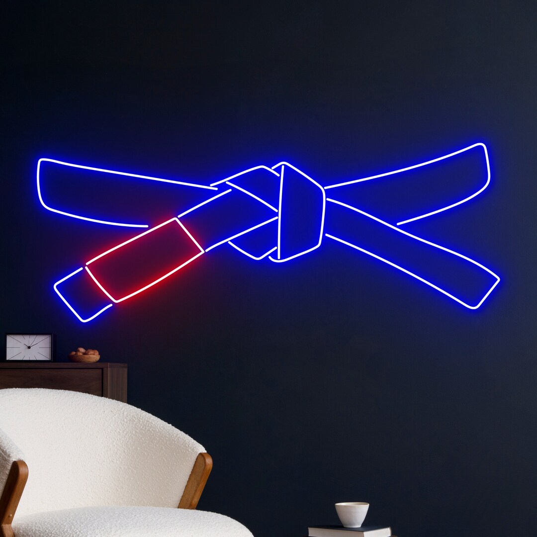 Karate Neon Sign, Karate Kid Led Sign, Martial Art Led Light, Karate ...