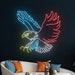 Eagle Neon Light, Eagle Led Light, Eagle Bird Led Sign, Eagle Bird Neon ...