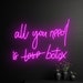 All You Need is Botox Neon Sign, All You Need is Botox Led Sign, Botox ...