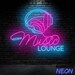 Music Lounge Neon Sign, Headphone Led Sign, Music Led Light, Headphone ...