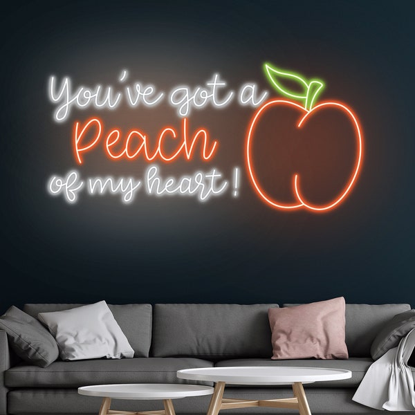Neon Peach - Etsy