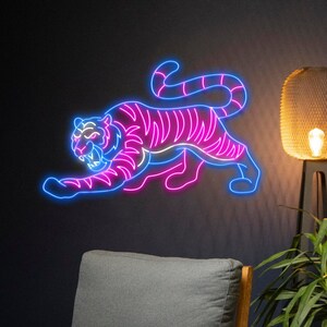 Tiger Neon Light, Tiger Led Sign, Tiger Neon Sign, Tiger Led Light ...