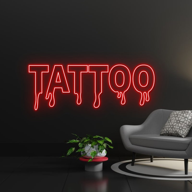 Tattoo Neon Sign - Etsy
