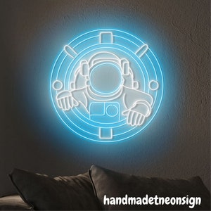 Astronaut Neon Sign, Spaceship Window Led Sign, Astronaut Neon Light ...
