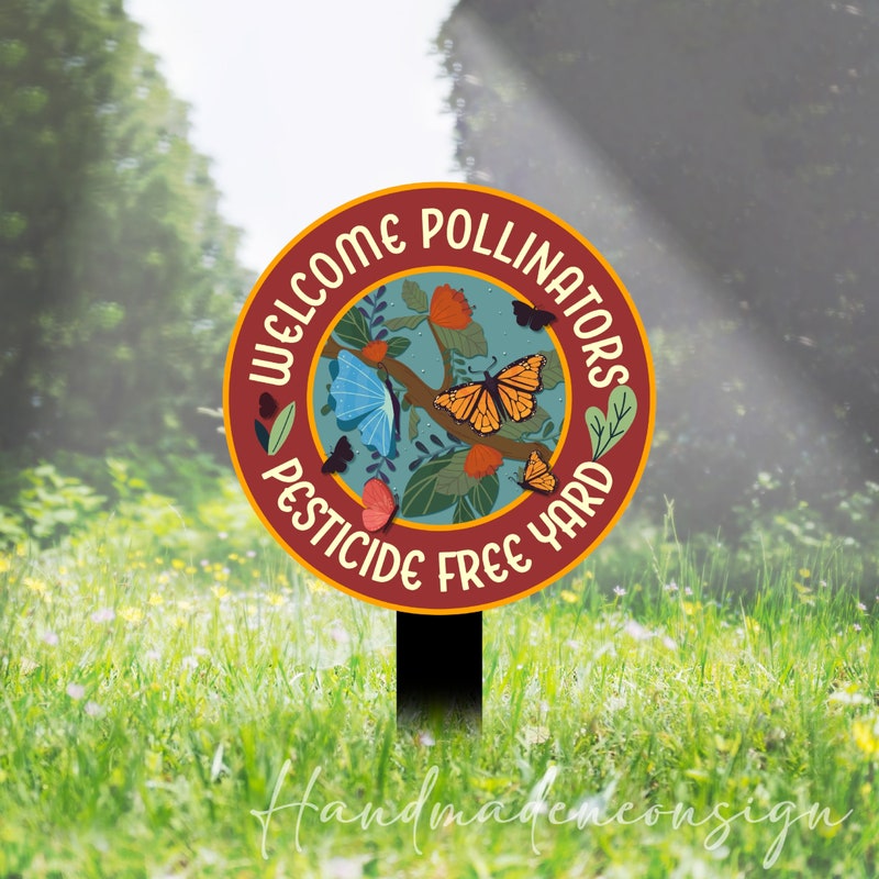 Pollinator Sign - Etsy