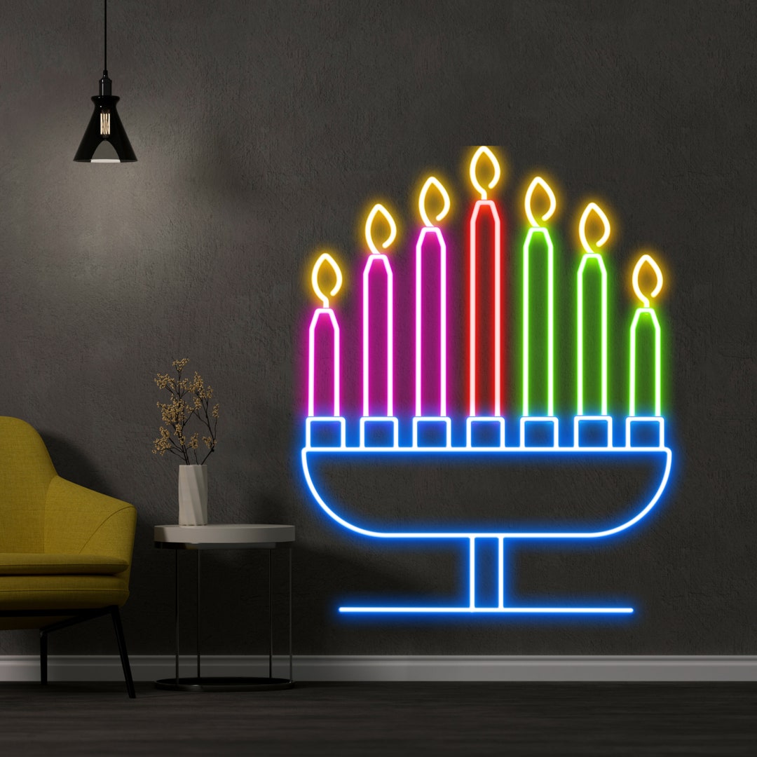 Kwanzaa Led Sign Kwanzaa Neon Sign Happy Kwanzaa Led Light - Etsy