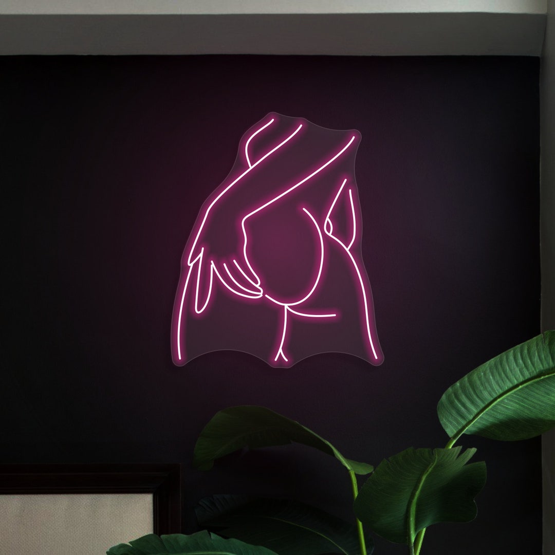 Sexy Girl Led Sign Room Decor Sexy Body Neon Sign Custom Etsy