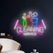 Cleaning Service Led Sign, Cleaning Service Neon Light, Service Room ...