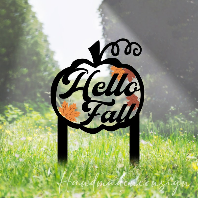 Outdoor Fall Signs - Etsy