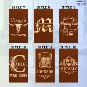 Personalized Whiskey Dispenser – Rustic Wooden Liquor Bottle Holder ...