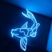 Koi Fish Led Sign, Koi Fish Neon Sign, Wall Decor, Game Room Neon Sign ...