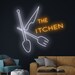 The Kitchen Neon Sign, Kitchen Led Light, Cooking Chef Neon Sign, Food ...