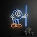 8 Ball Billiards Led Sign, Billiard 8 Ball Neon Sign, Billiards Pool ...
