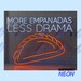 Mexican Empanada Neon Sign, Empanadas Led Sign, Empanada Led Light ...