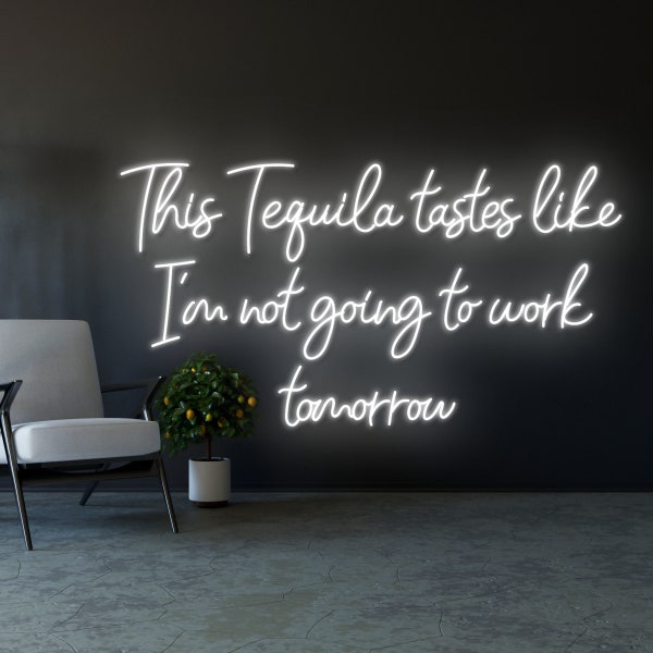 Light up Tequila Sign - Etsy
