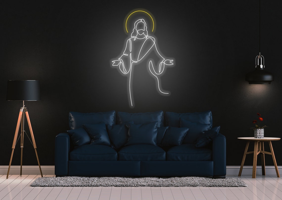 Jesus Neon Signs, Jesus Art Signs, Best Christmas Gifts, Christmas ...