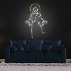 Jesus Neon Signs, Jesus Art Signs, Best Christmas Gifts, Christmas ...