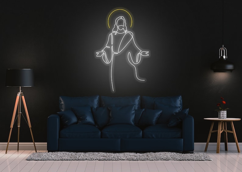 Jesus Neon Signs, Jesus Art Signs, Best Christmas Gifts, Christmas ...