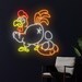 Chicken Laying Egg Neon Light, Chicken Egg Led Light, Hen Led Sign ...