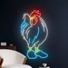 Chicken Neon Sign, Chicken Led Sign, Chicken Neon Light, Animal Led ...