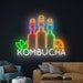 Kombucha Neon Sign, Kombucha LED Light, Kombucha Cocktail Neon Light ...