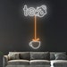 Tea Neon Sign, Tea Cup Neon Light, Tea Pot LED Light, Drinking Led Sign ...
