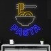 Custom Pasta Neon Sign Italian Noodles Led Light Italy - Etsy