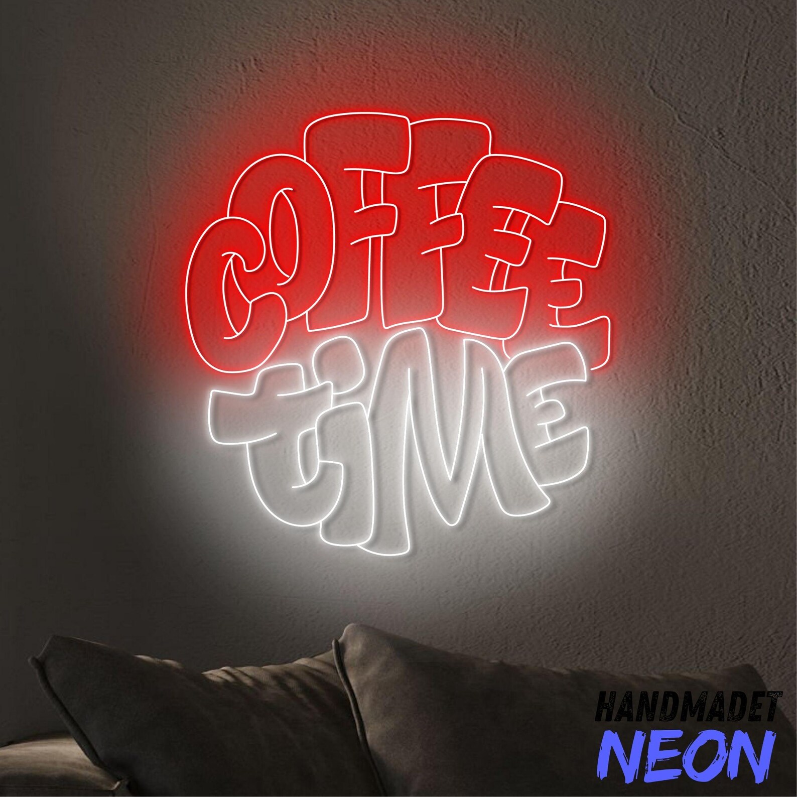Coffee Time Neon Sign, Coffee Led Sign, Coffee Time Neon Light, Coffee ...