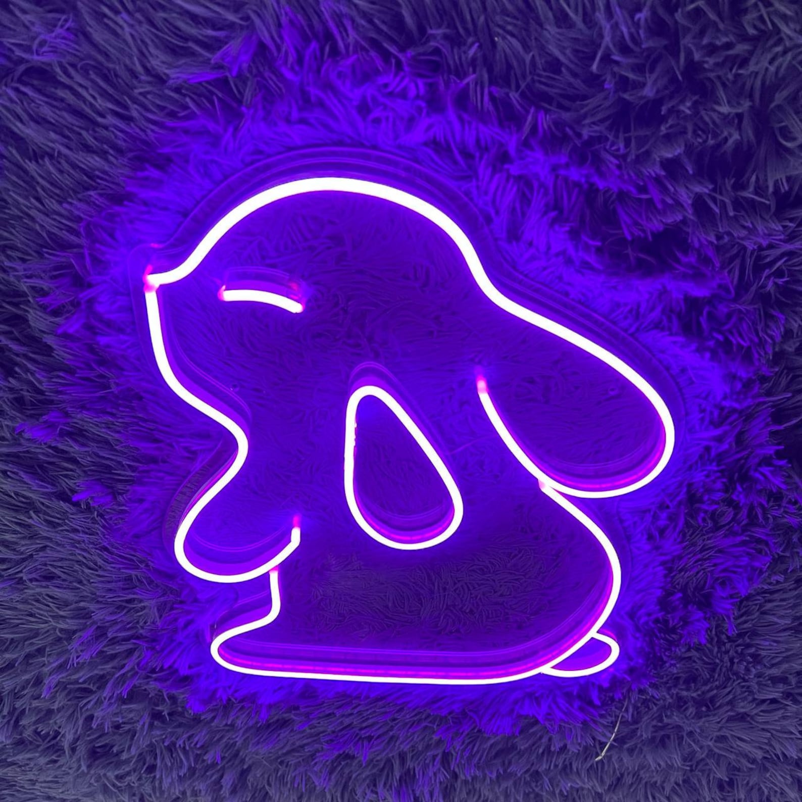 Rabbit LED Neon Sign Cute Bunny Neon Sign Bunny Neon Led - Etsy
