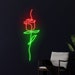 Rose Flower Led Sign Rose Flower Neon Sign Rose Neon Light - Etsy