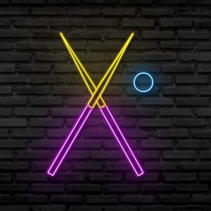 Billiards Led Sign, Billiards Neon Sign, Wall Decor, Billiards Pool ...