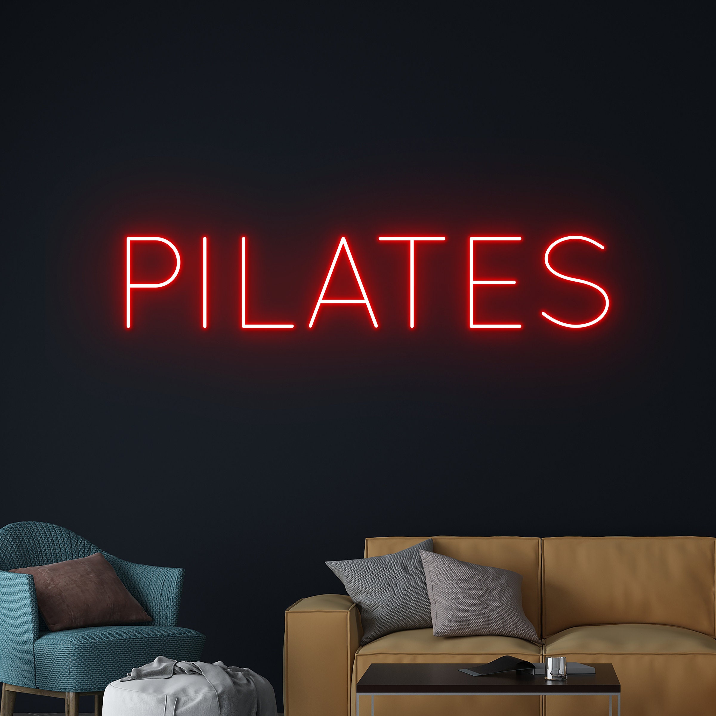 Pilates Neon Sign, Pilates Neon Light, Pilates Led Sign, Pilates Led ...
