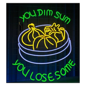 Dim Sum Led Light Restaurant Neon, Dim Sum Led Light, Dim Sum Neon Sign ...