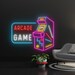 Arcade Game Neon Led Sign, Arcade Game Neon Sign, Wall Decor, Game Room ...