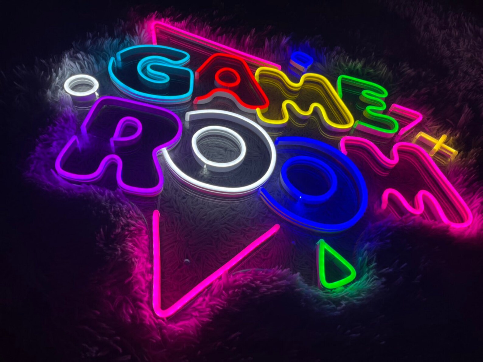 Gameroom Led Sign Gameroom Led Sign Wall Decor Gameroom - Etsy